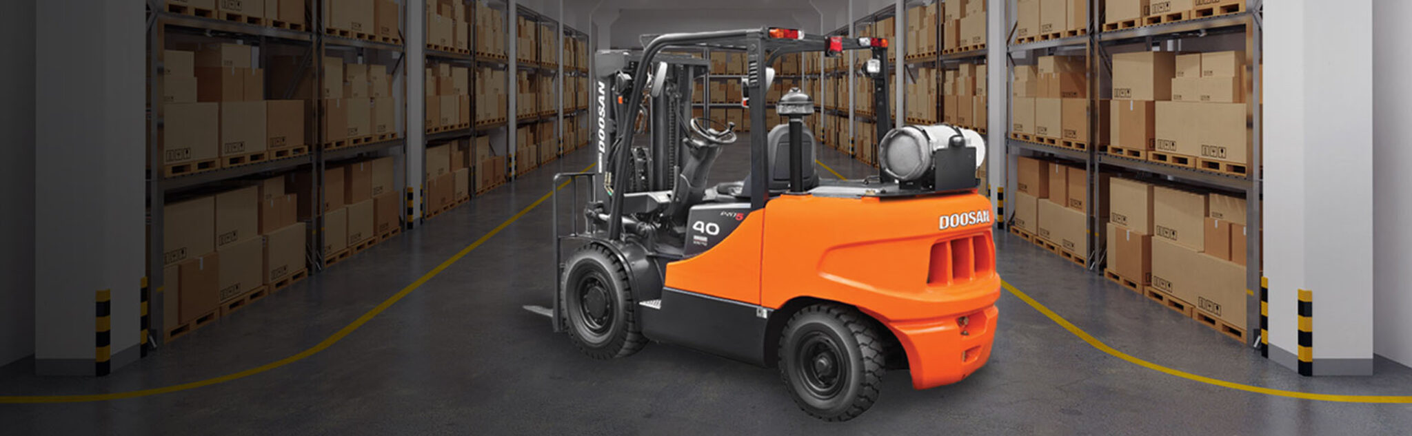 Aisle Width - Anderson Forklift